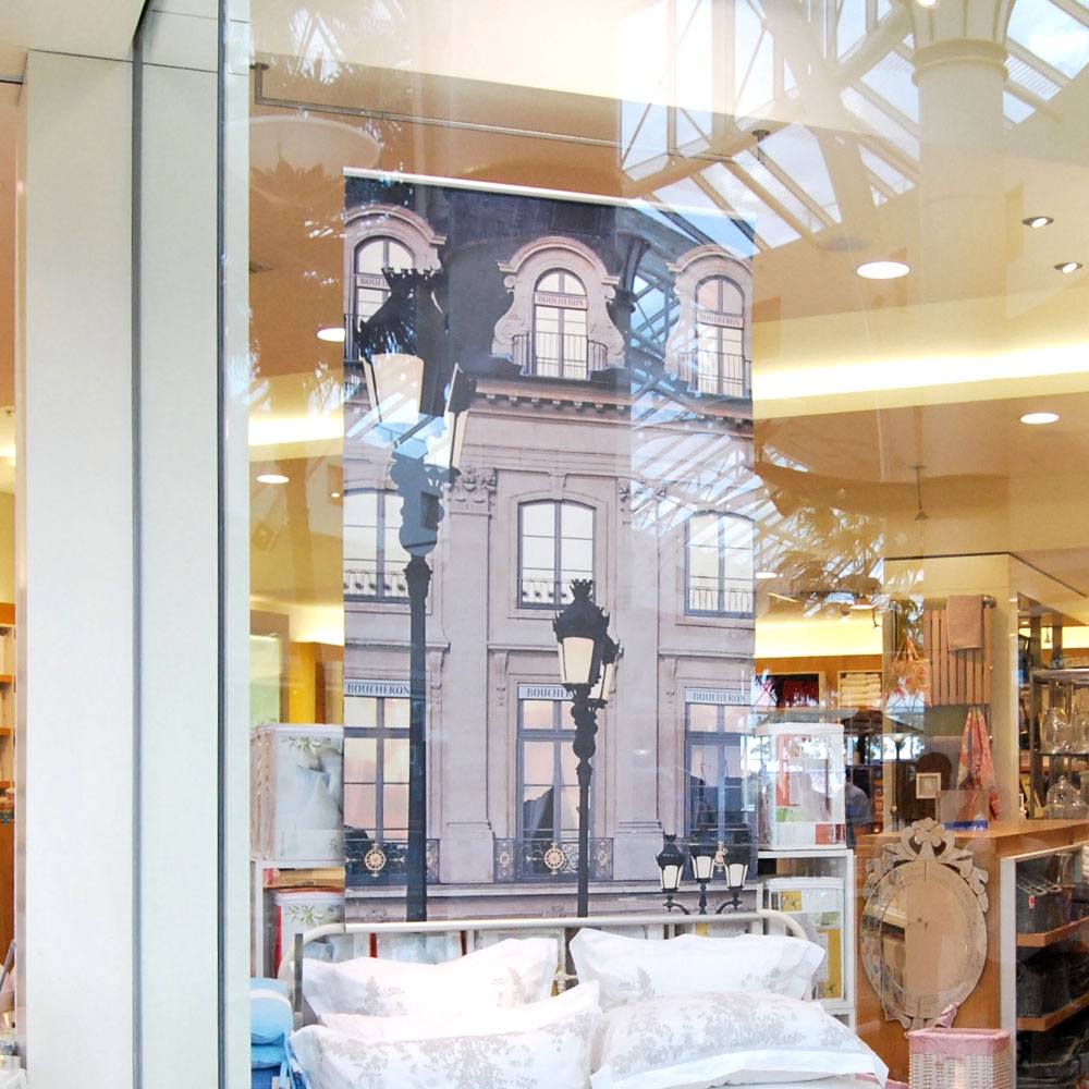 The Hanging Banner Holds a Large, 700mm wide Graphic. The Hanging ...