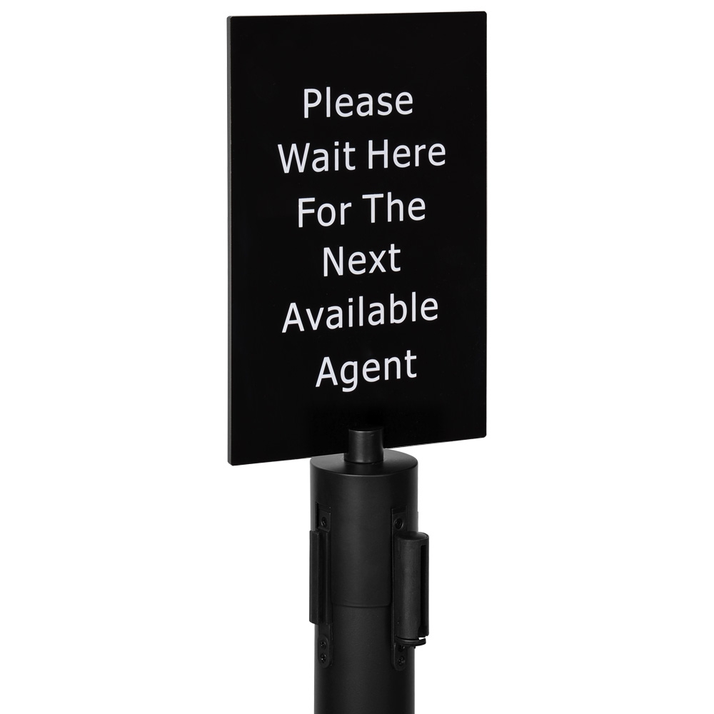 Stanchion Sign Frames ¦ Slimline Warehouse