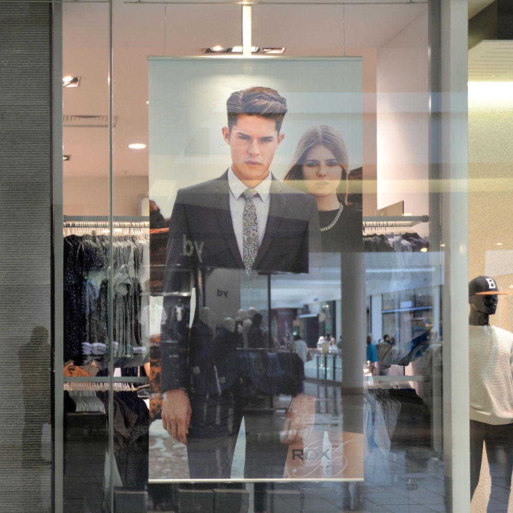 These Hanging Posters have Snap Frames for Holding Graphics. Poster ...