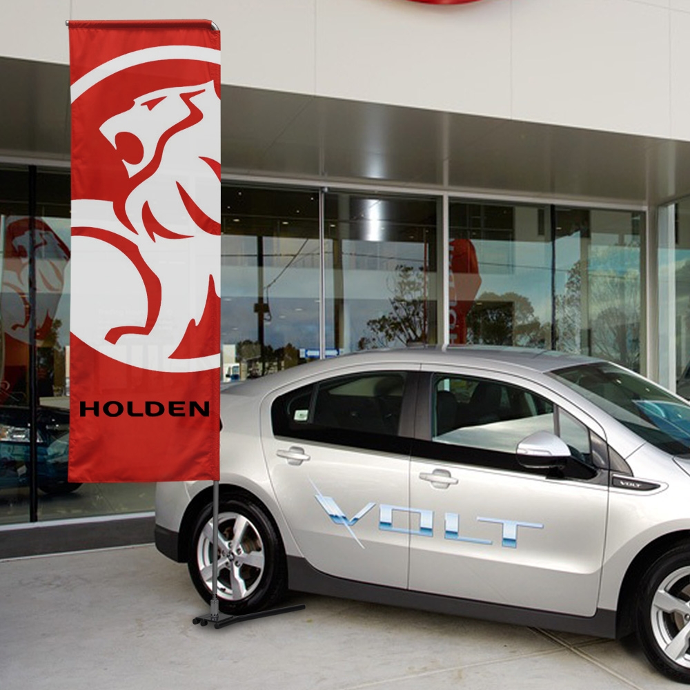 3.2m Street Flags ¦ Slimline Warehouse