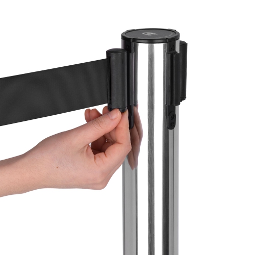 Queue Management Barrier ¦ Slimline Warehouse