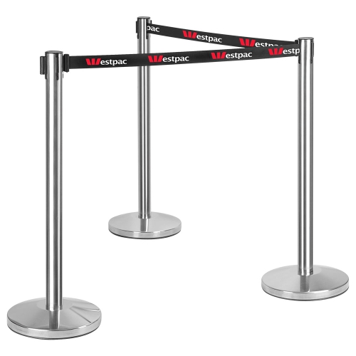 Queue Management Barrier ¦ Slimline Warehouse