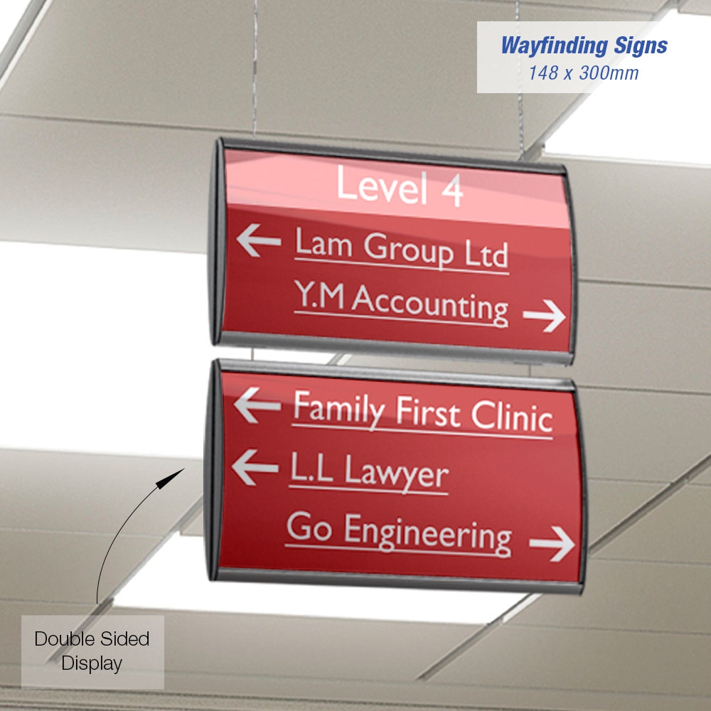 Suspended Ceiling Signs ¦ Slimline Warehouse