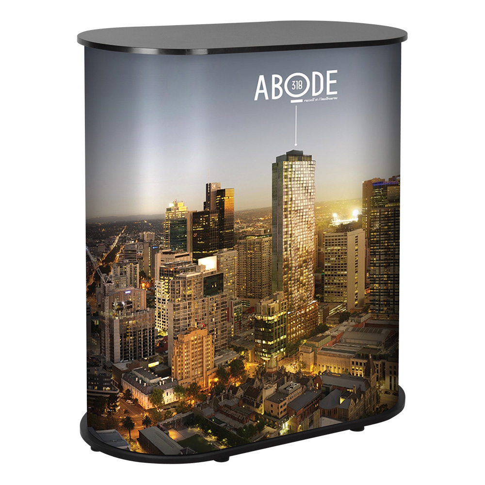 The Portable Counters are Quickly Assembled in Minutes!