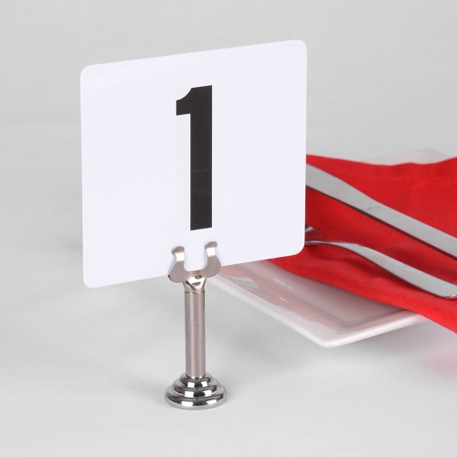 Table Number Stand ¦ Slimline Warehouse