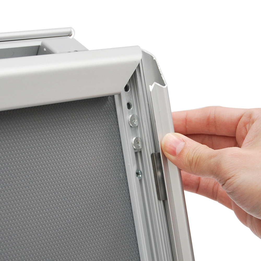 This A Frame is Made of Aluminium for a Durable Display!