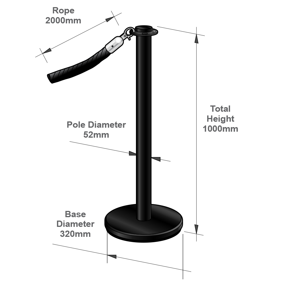 Movie Theatre Ropes ¦ Slimline Warehouse