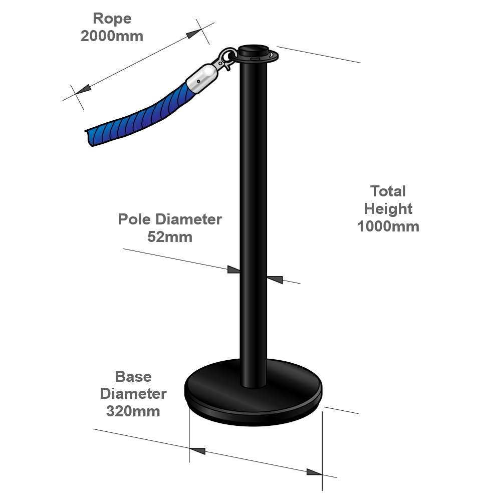 Movie Theatre Rope ¦ Slimline Warehouse