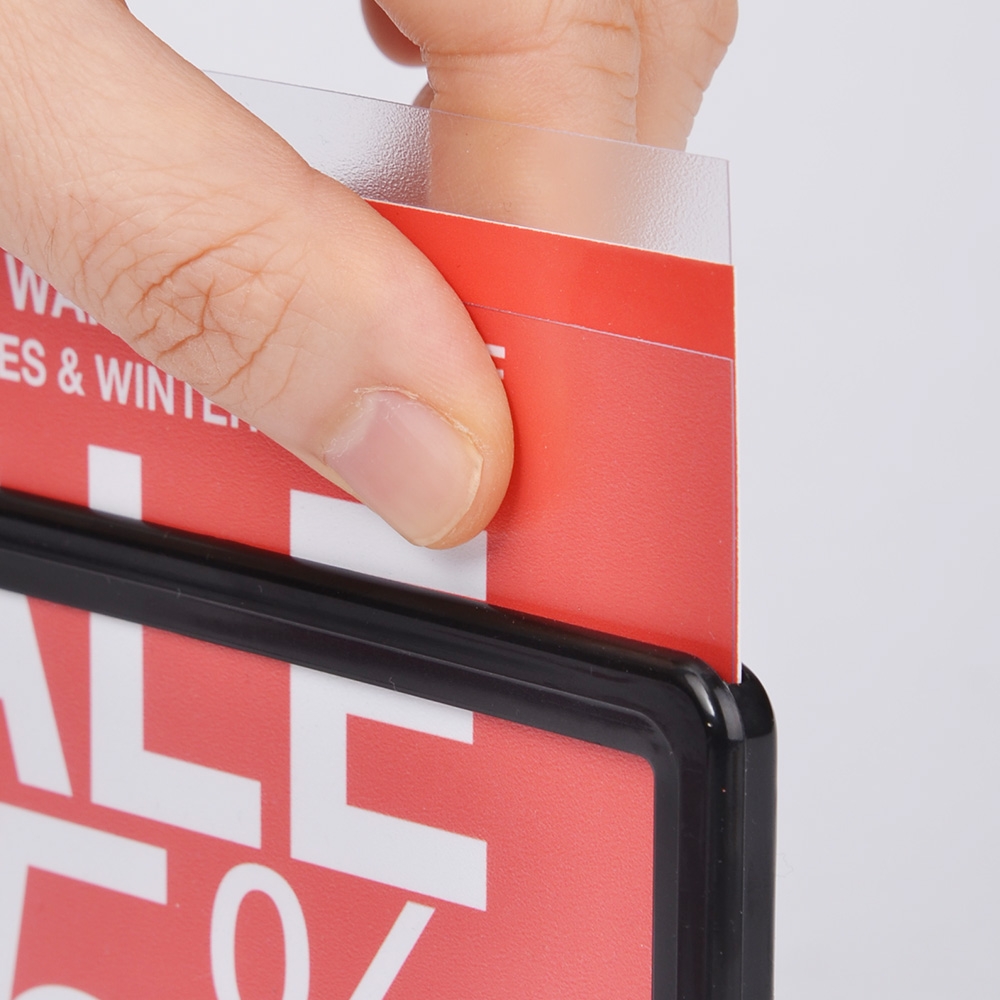 Price Signage A6 With Slots on Back of Frame to Fit Holders