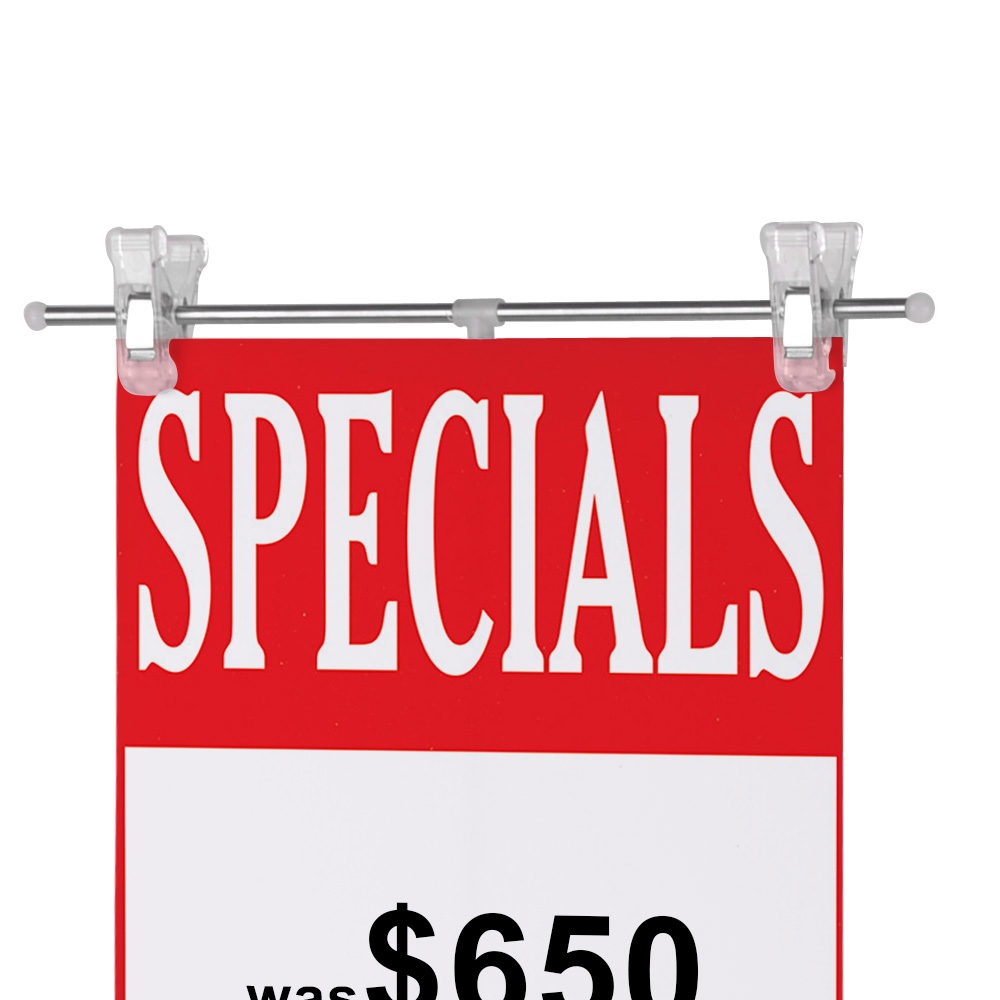 Clip On Sign Holders ¦ Slimline Warehouse