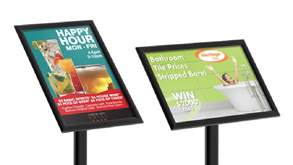 A3 Snap Frame Stand ¦ Slimline Warehouse