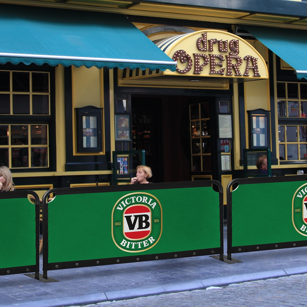 2m Canvas Barrier ¦ Slimline Warehouse