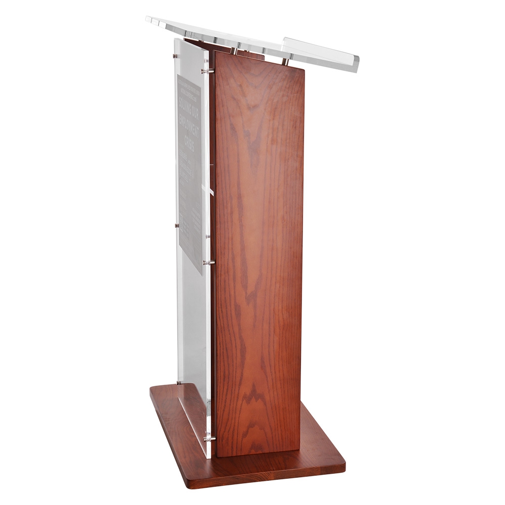 Lecture Stand with Graphic ¦ Slimline Warehouse