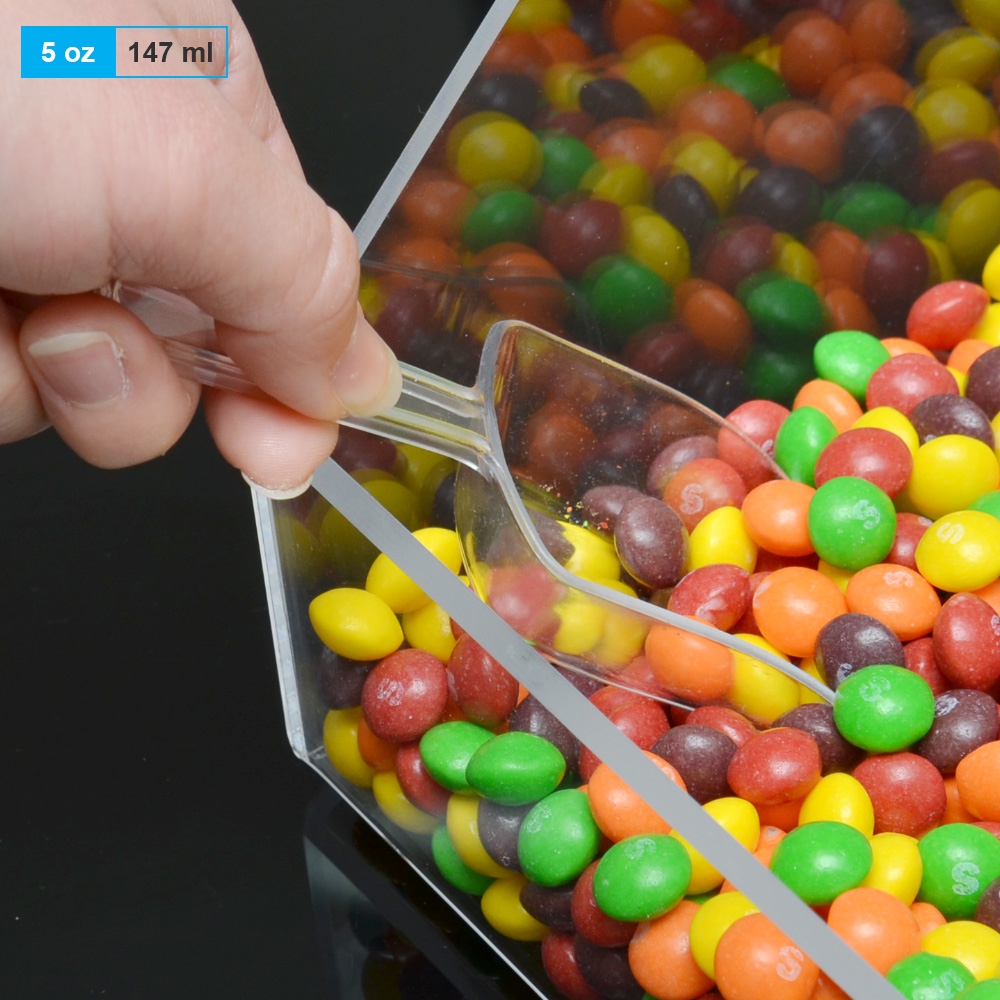 Candy Scoop – Clear Polycarbonate – Ships Same Day!
