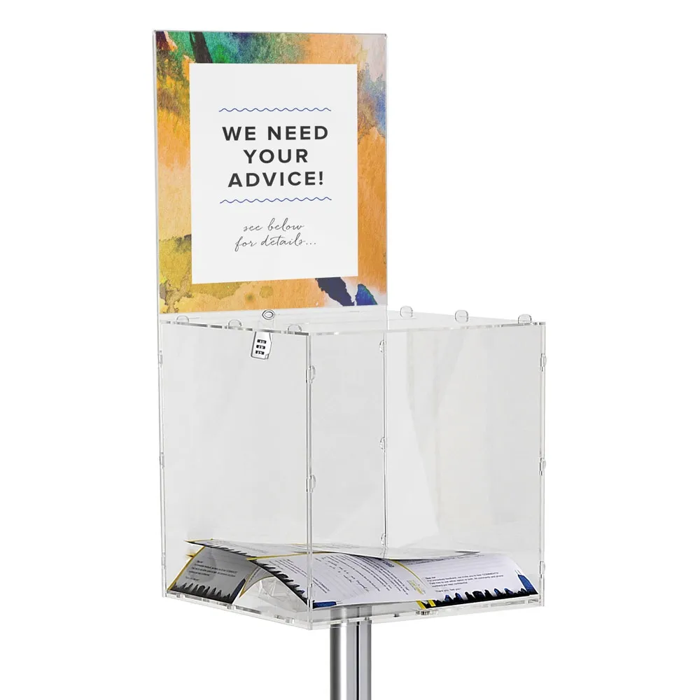 Comment Box or Competition Box with A5 Header Card