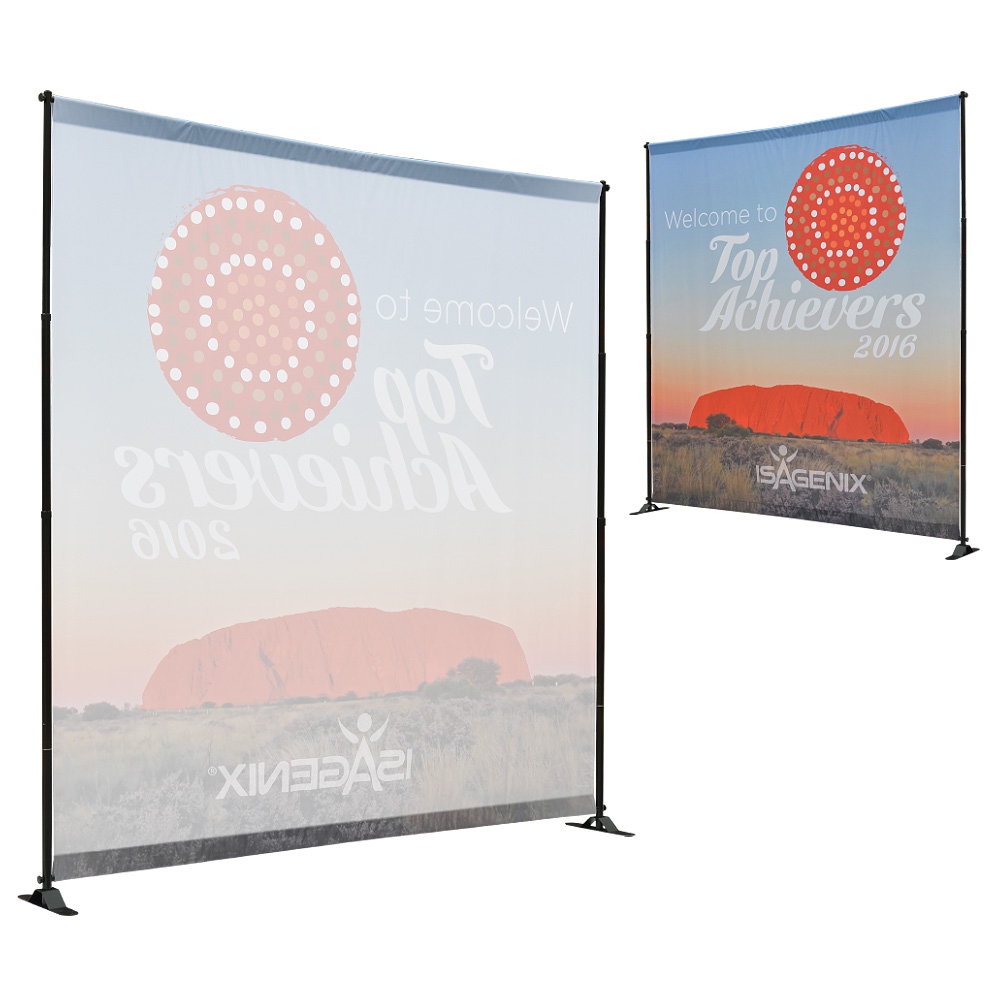 Event Backdrop - Custom Printed 3x3m & Portable! ¦ Slimline Warehouse