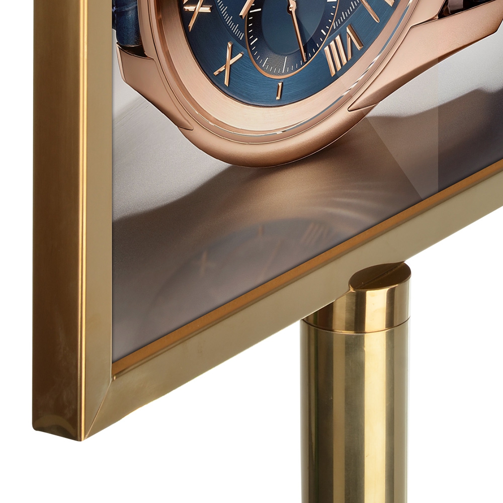 A2 Lobby Display Stand - Gold - Ships Same Day ¦ Slimline Warehouse