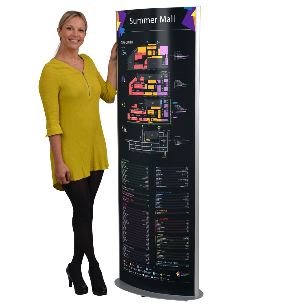 Free Standing Sign Base – 300mm. Portable Sign Stand