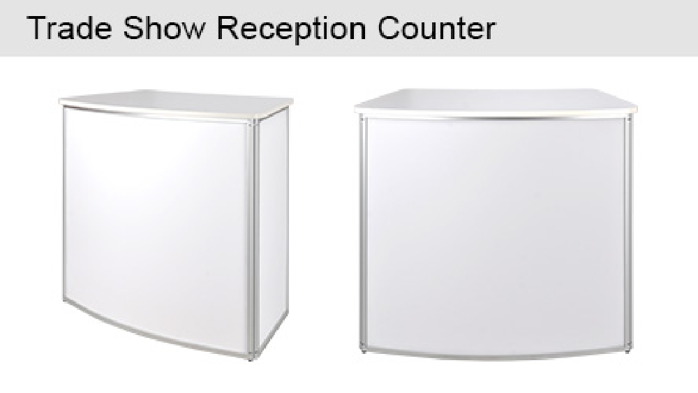 Trade Show Reception Counter - Ships Same Day! ¦ Slimline Warehouse