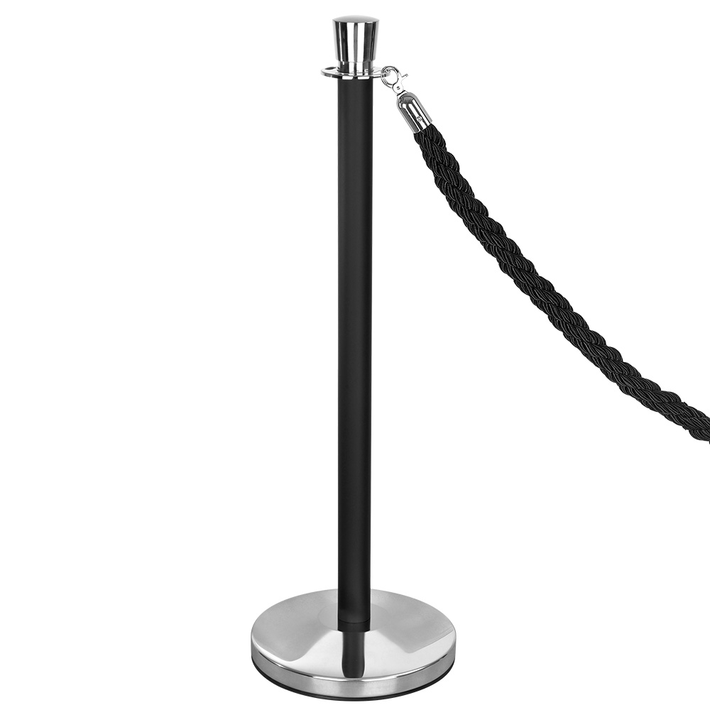 Rope Bollards - 2m Braided Rope w/ 2 Posts ¦ Slimline Warehouse