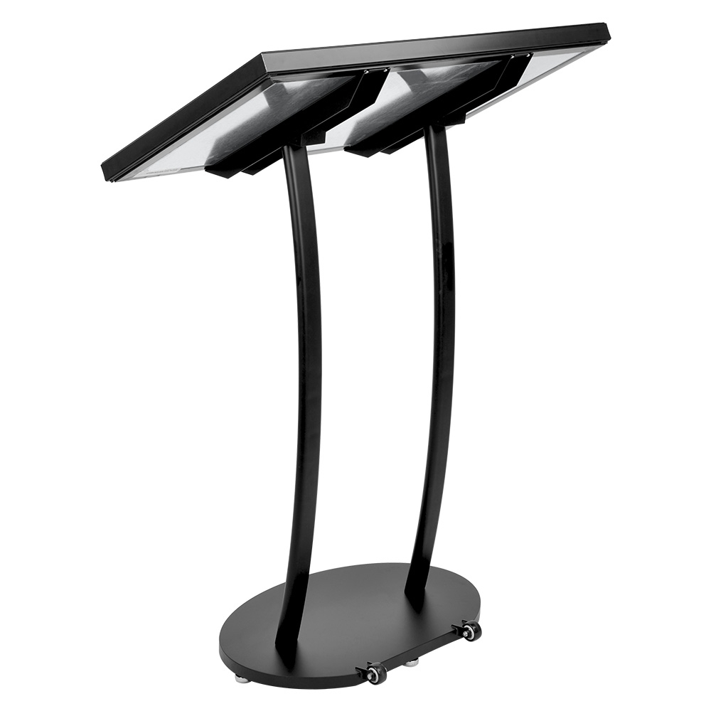 Waterproof Outdoor Display Case - Wheeled Stand ¦ Slimline Warehouse