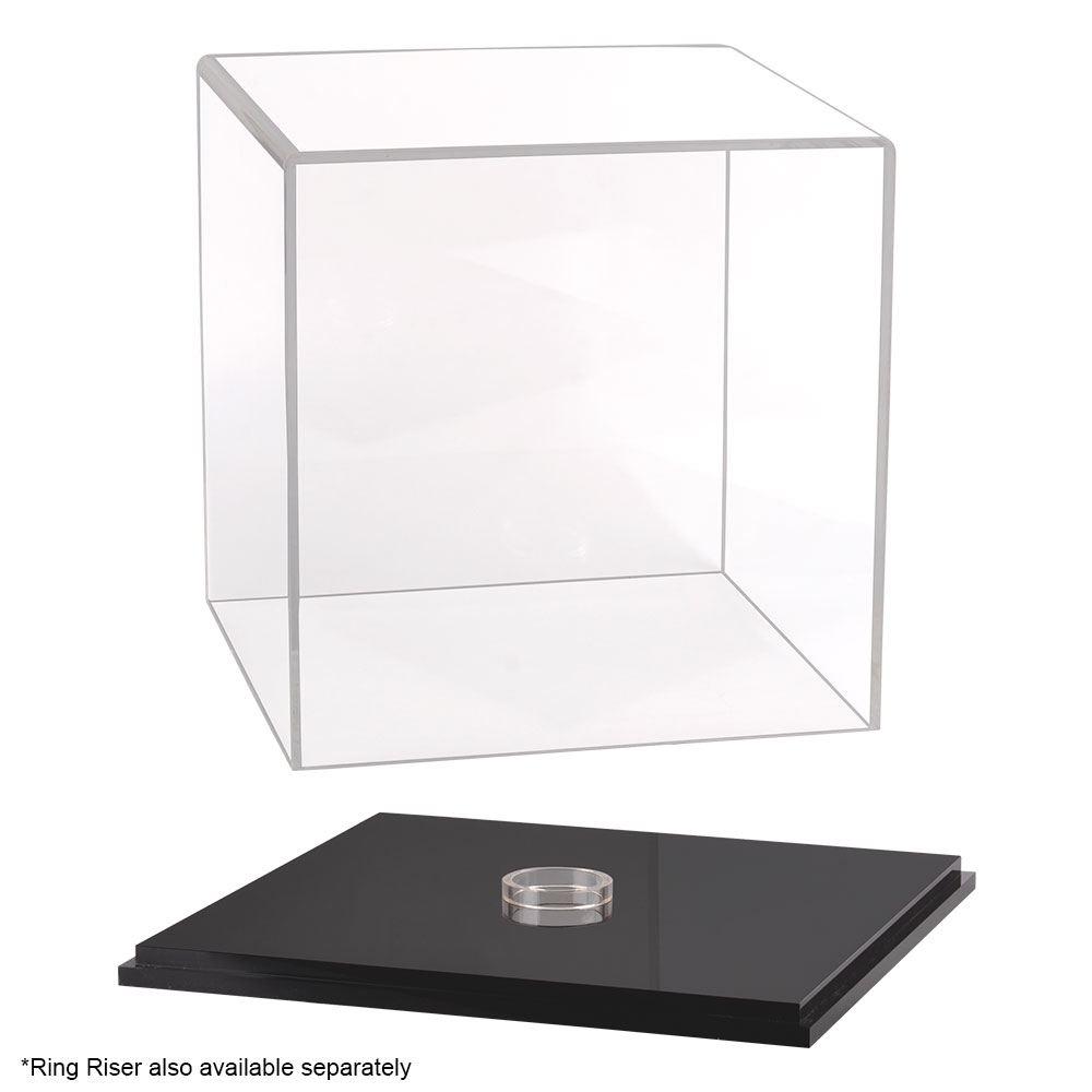 Acrylic Display Cube - Clear - Ships Today ¦ Slimline Warehouse