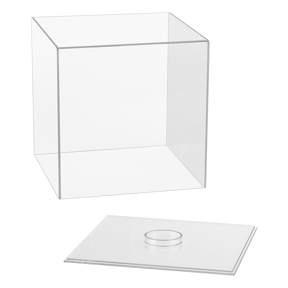 Cube Display Box - Clear Acrylic - Ships Same Day ¦ Slimline Warehouse