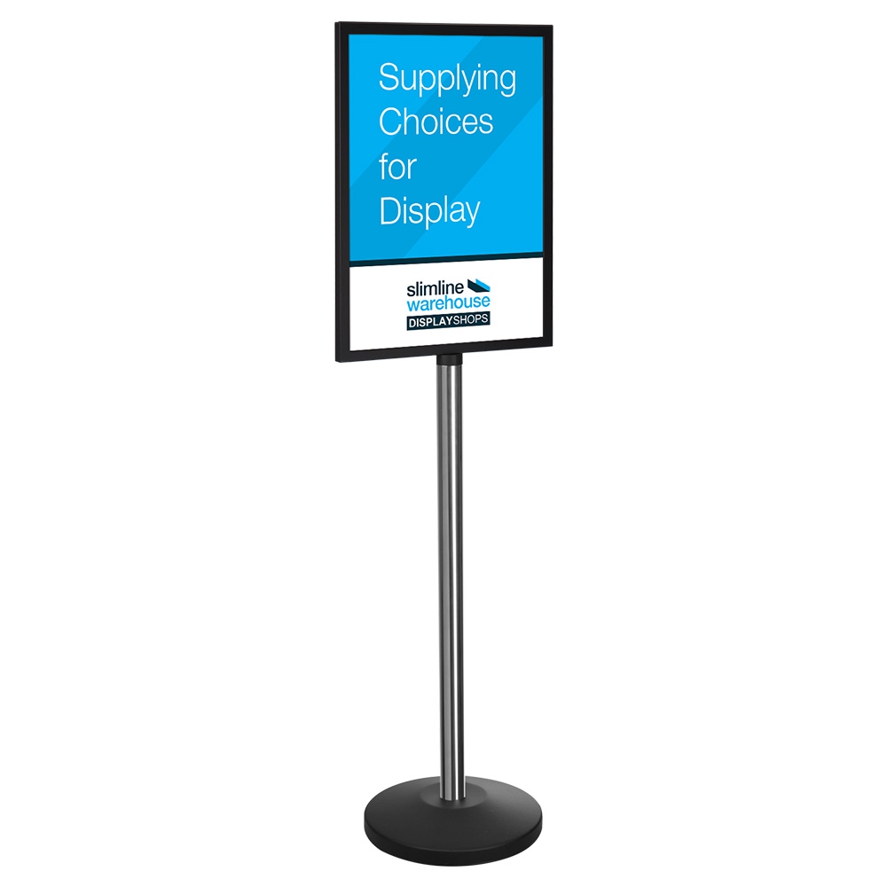 Floor Standing Sign Holders - A2 - Ships Same Day ¦ Slimline Warehouse