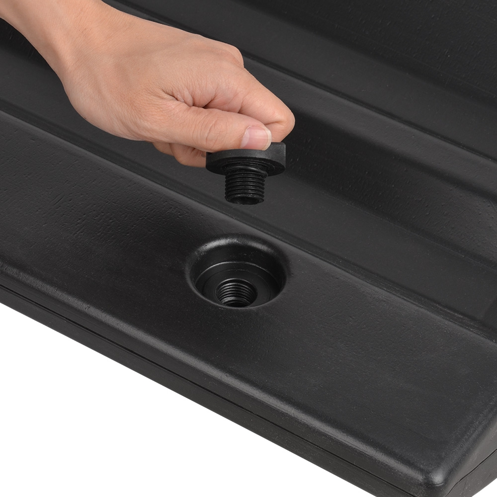 Sign Base Stands - Custom Print 700 x 600mm Panel ¦ Slimline Warehouse