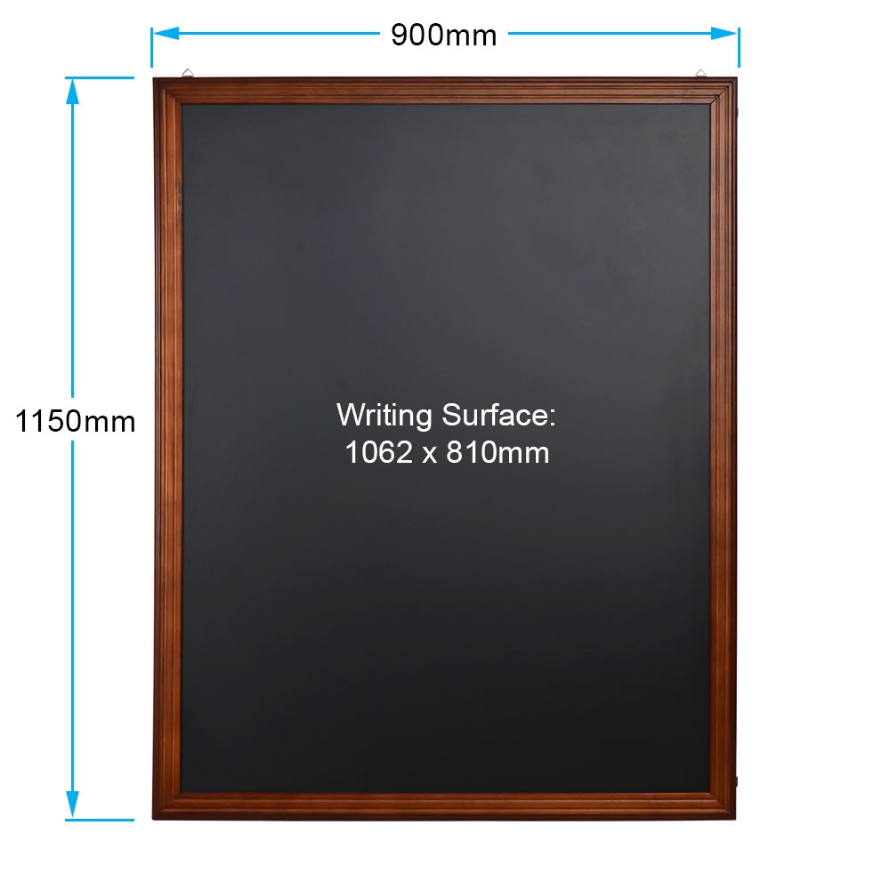 Hanging Blackboard - Mahogany Frame - Ships Today! ¦ Slimline Warehouse