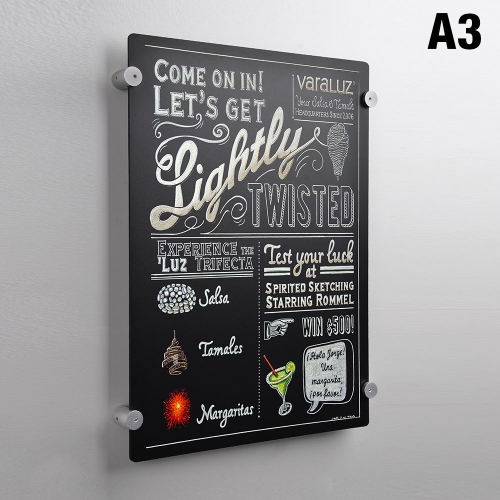 A3 Wall Menu Board - Ships Same Day! ¦ Slimline Warehouse