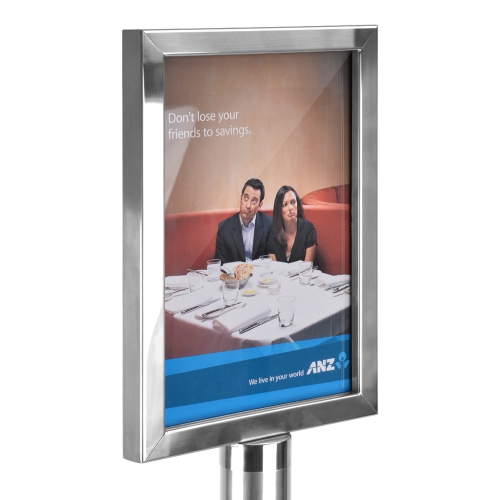 A4 Sign Holder Stand - 2-Sided - Ships Same Day! ¦ Slimline Warehouse