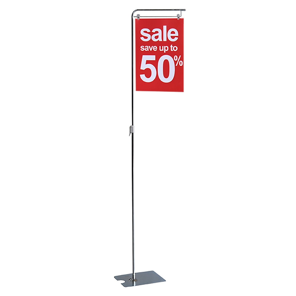 POS Floor Sign to Hold Sale Poster & Banners