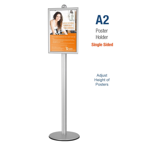 Poster Stand with A2 Clip Frame Poster Holder. Modular Display System