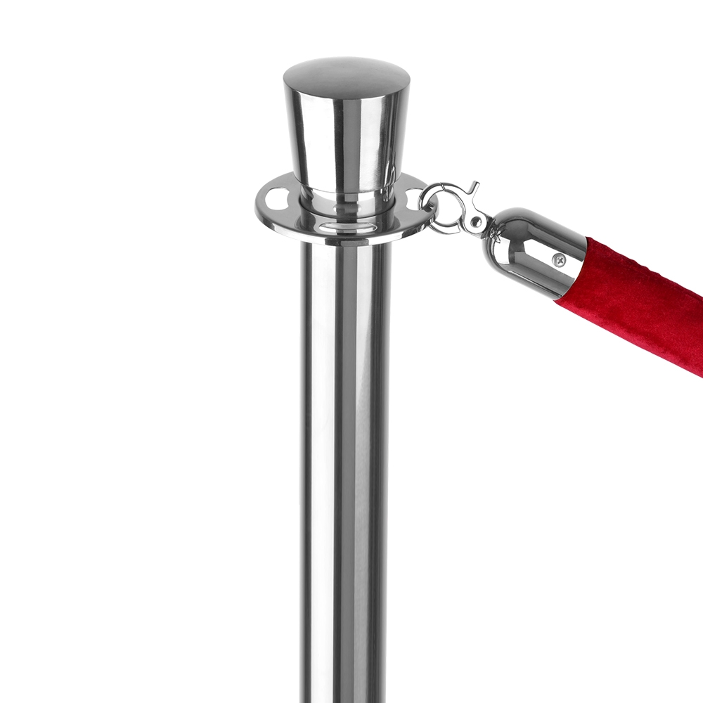 Rope Stanchions - Polished Stainless Steel. In Stock, Buy Online