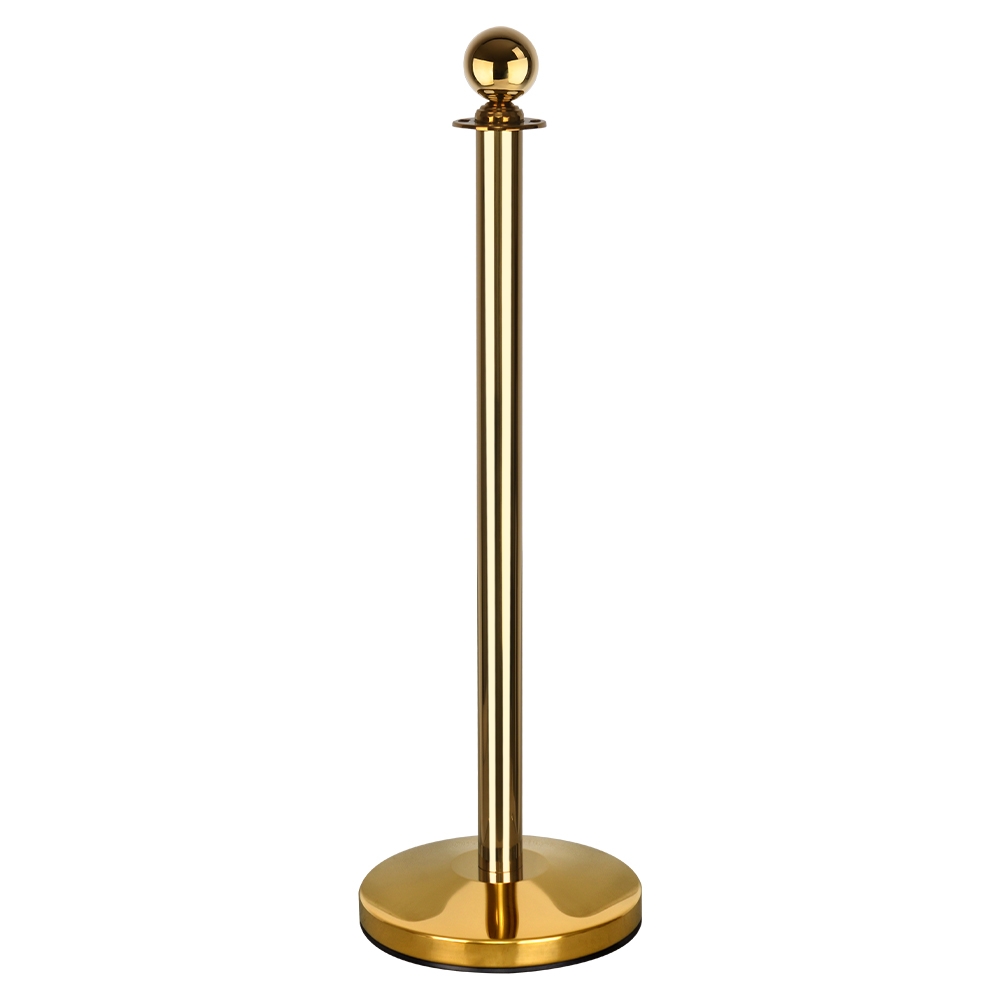 Gold Rope Barrier Posts. Polished Brass-look Posts. Buy Online