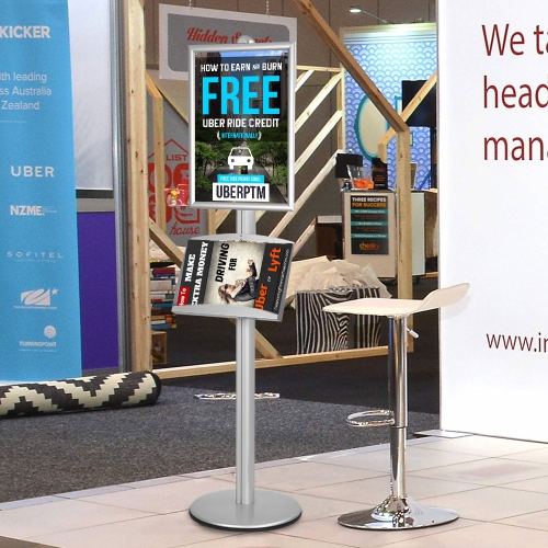 The Retail Displays Include a Frame for an A2 sized Graphic! The Front ...