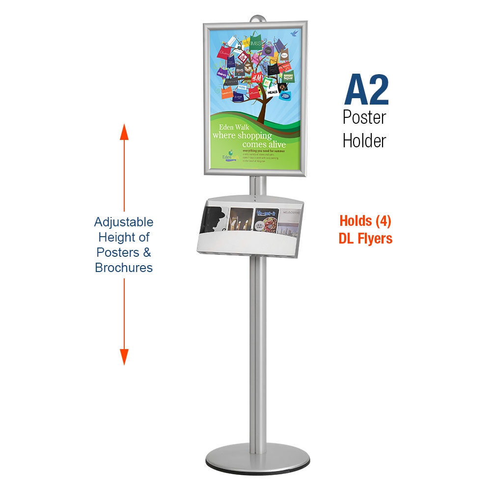 Information Display – A2 Poster & Brochure Pocket