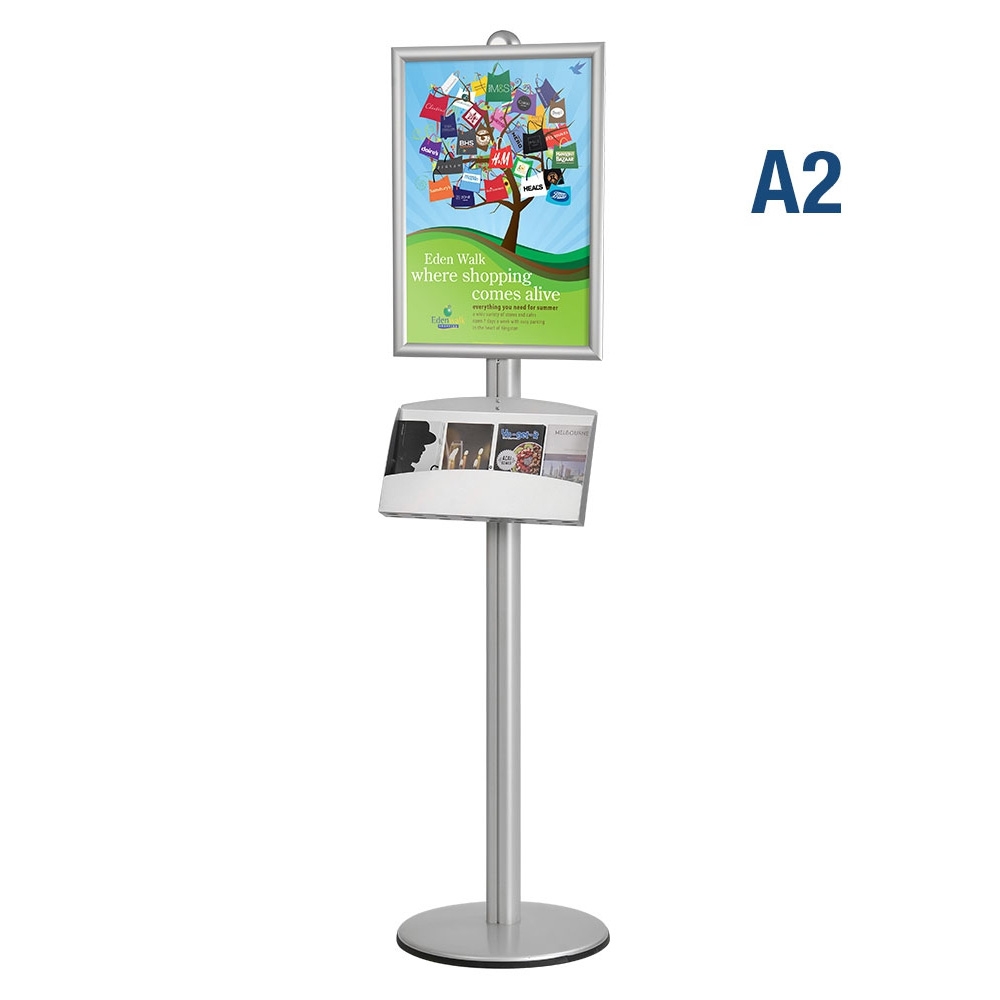 This Exhibition Literature Stand is a Double Sided Unit. Two Poster ...