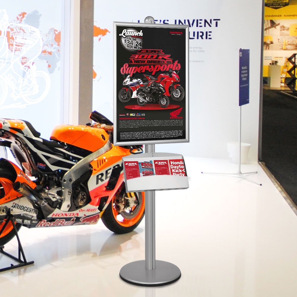 Exhibition Brochure Stand ¦ Slimline Warehouse