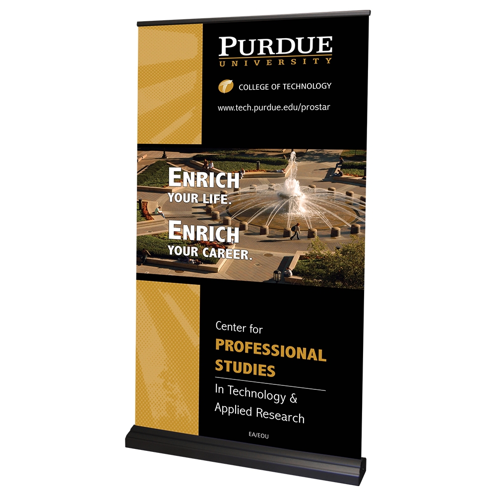 Display Banners - 2m Tall - Custom Printed