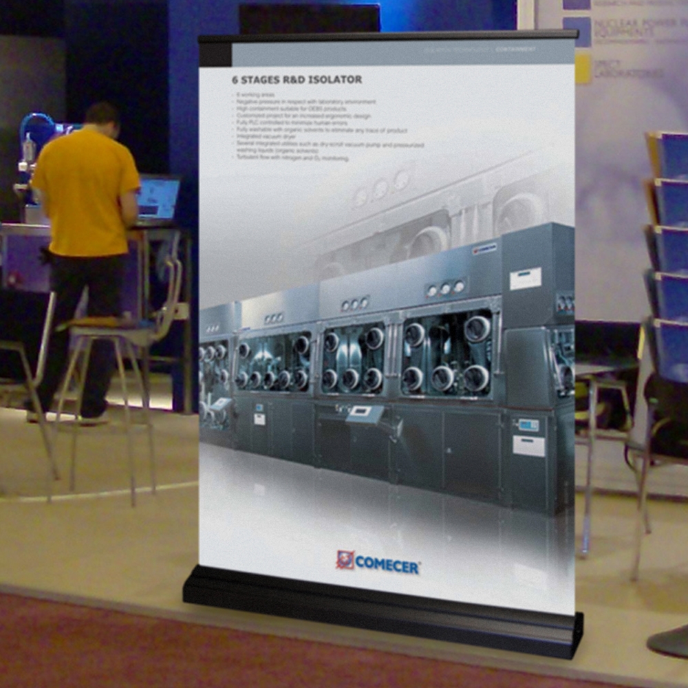 Display Banners - 2m Tall - Custom Printed