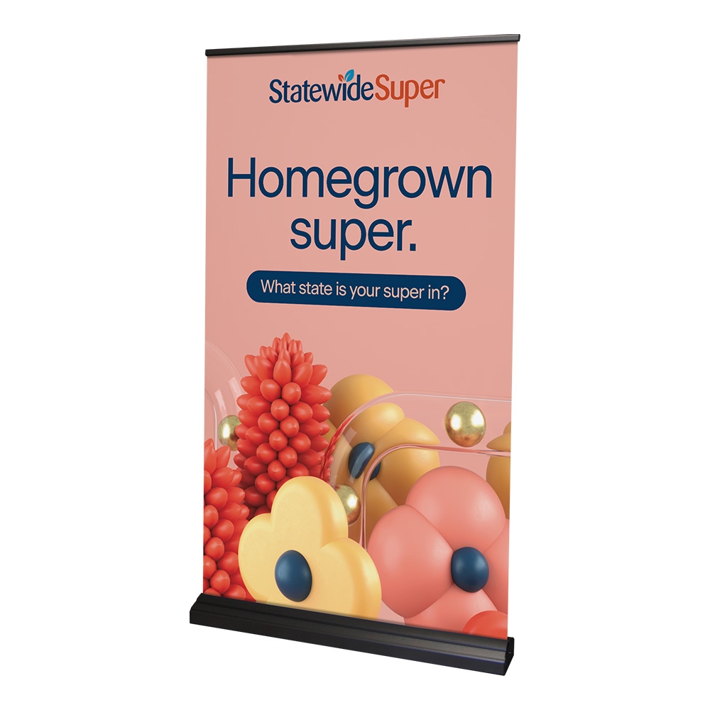 Display Banners - 2m Tall - Custom Printed