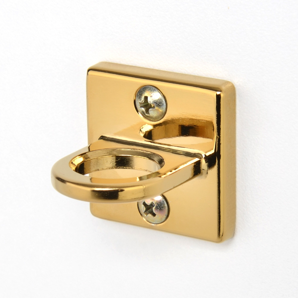 Rope Barrier Accessory- Polished Gold Wall Receiver. Buy NOW!