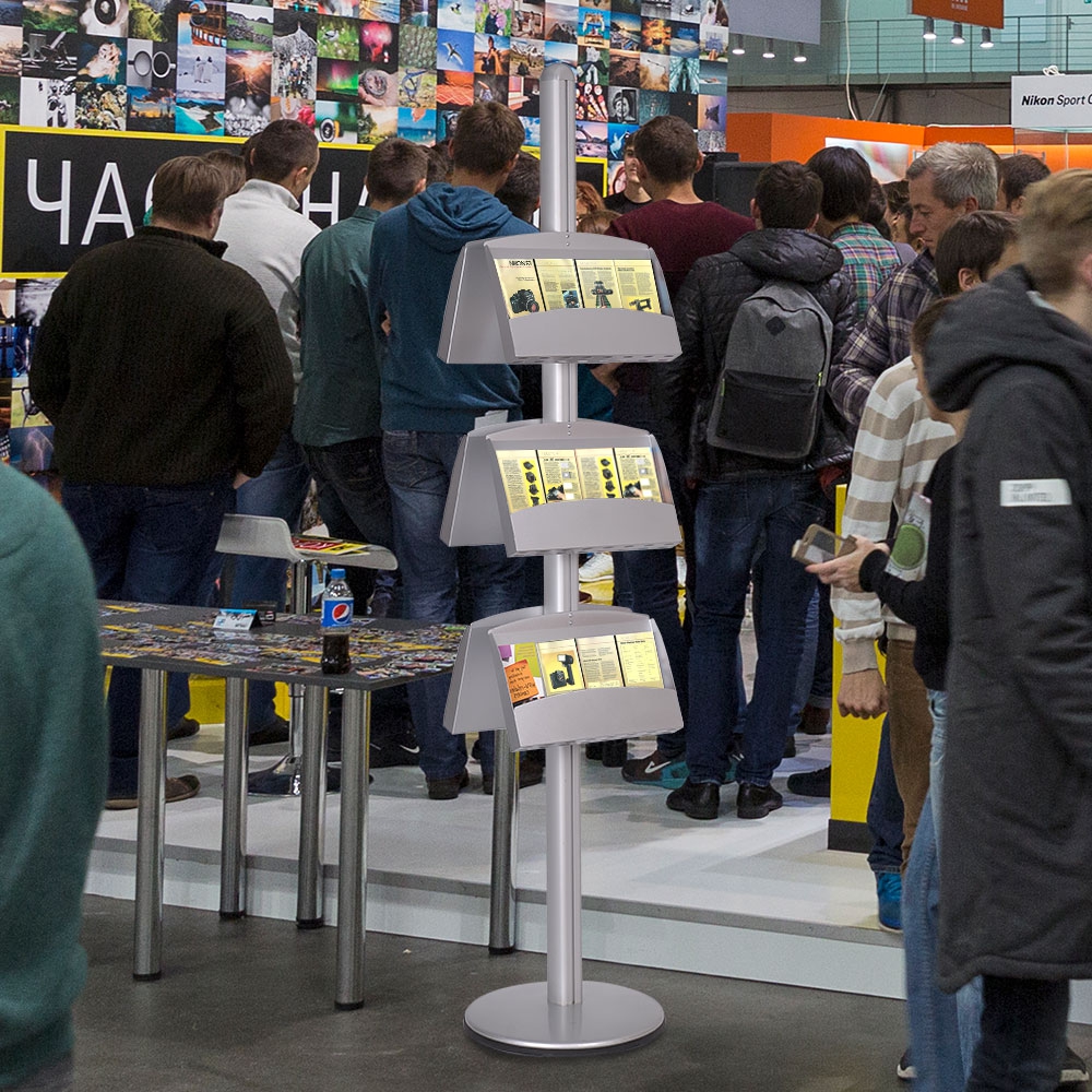 These Brochure Displays are Double-Sided for Maximum Exposure!