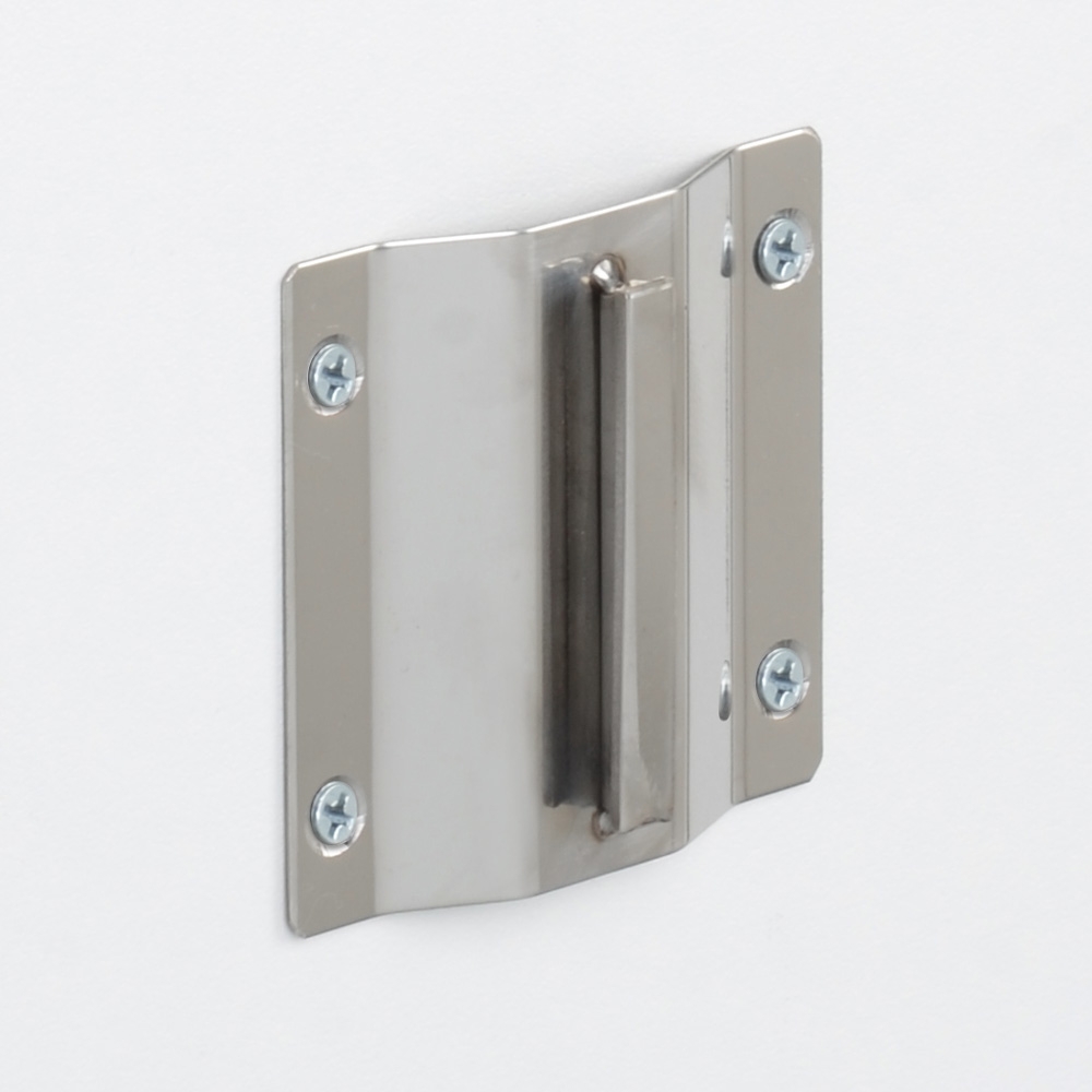 Retractable Barrier Wall Mounted – Polished Silver
