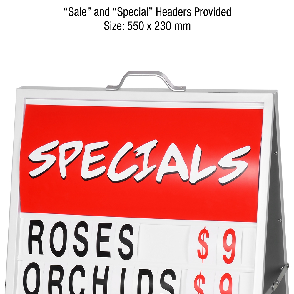 A Frame Sidewalk Signs Changeable Letter - Ships Same Day!