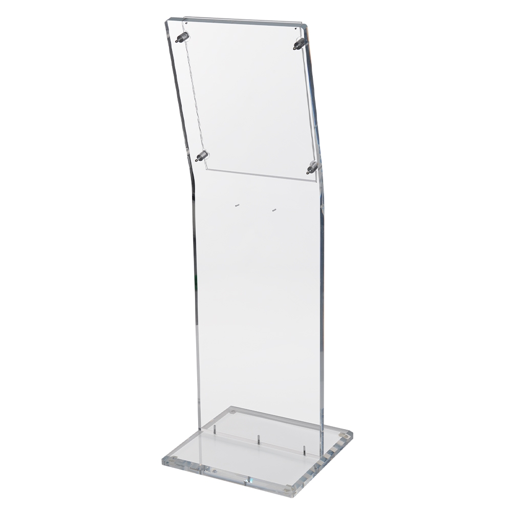1210mm Acrylic Standing Sign Holder - A3 - Clear - Ships Same Day!