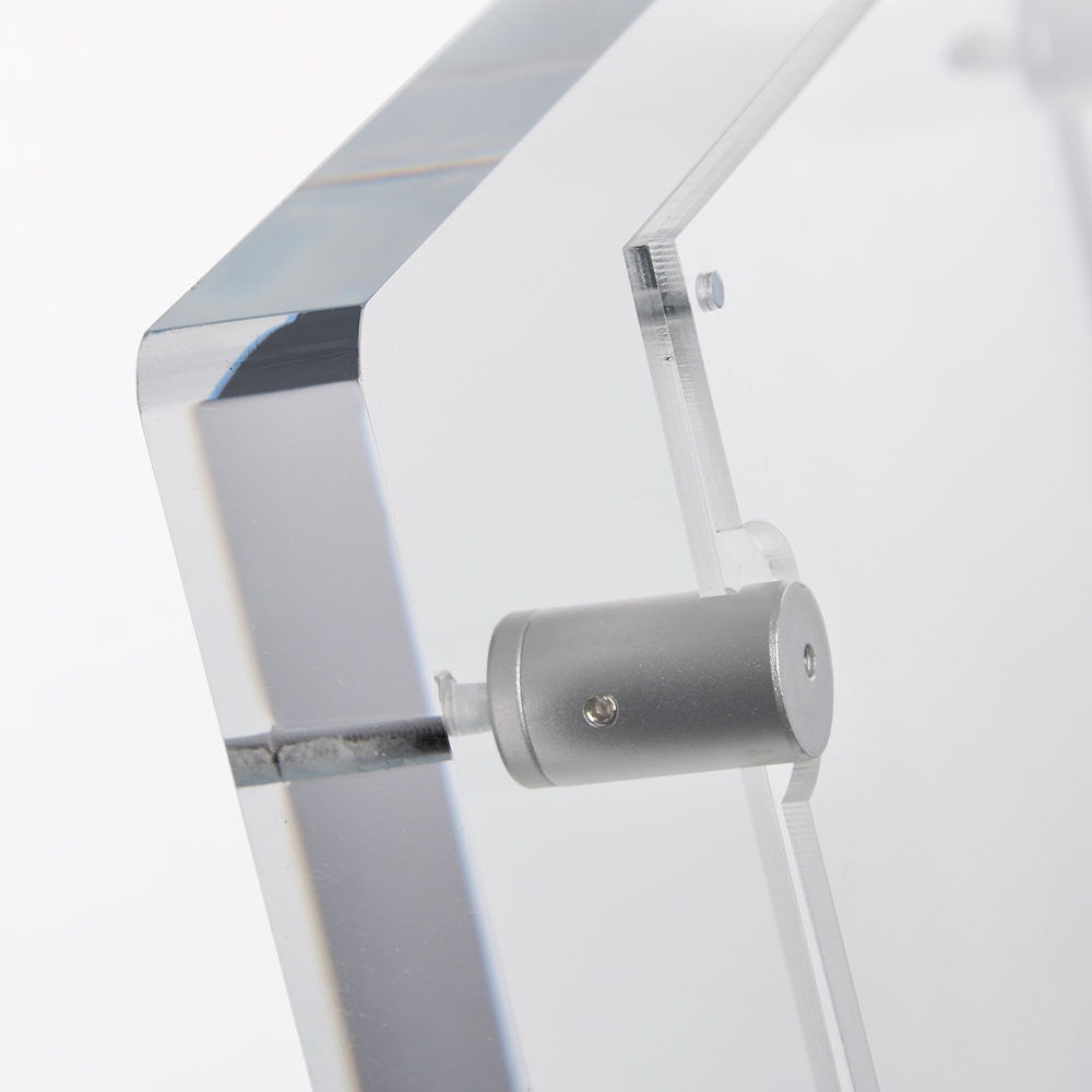 1210mm Acrylic Floor Display Stands - A4 - Clear - Ships Same Day!