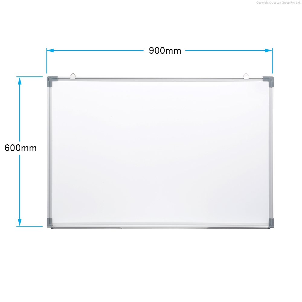 Cheap Whiteboard with Magnetic Surface – 900 x 600mm